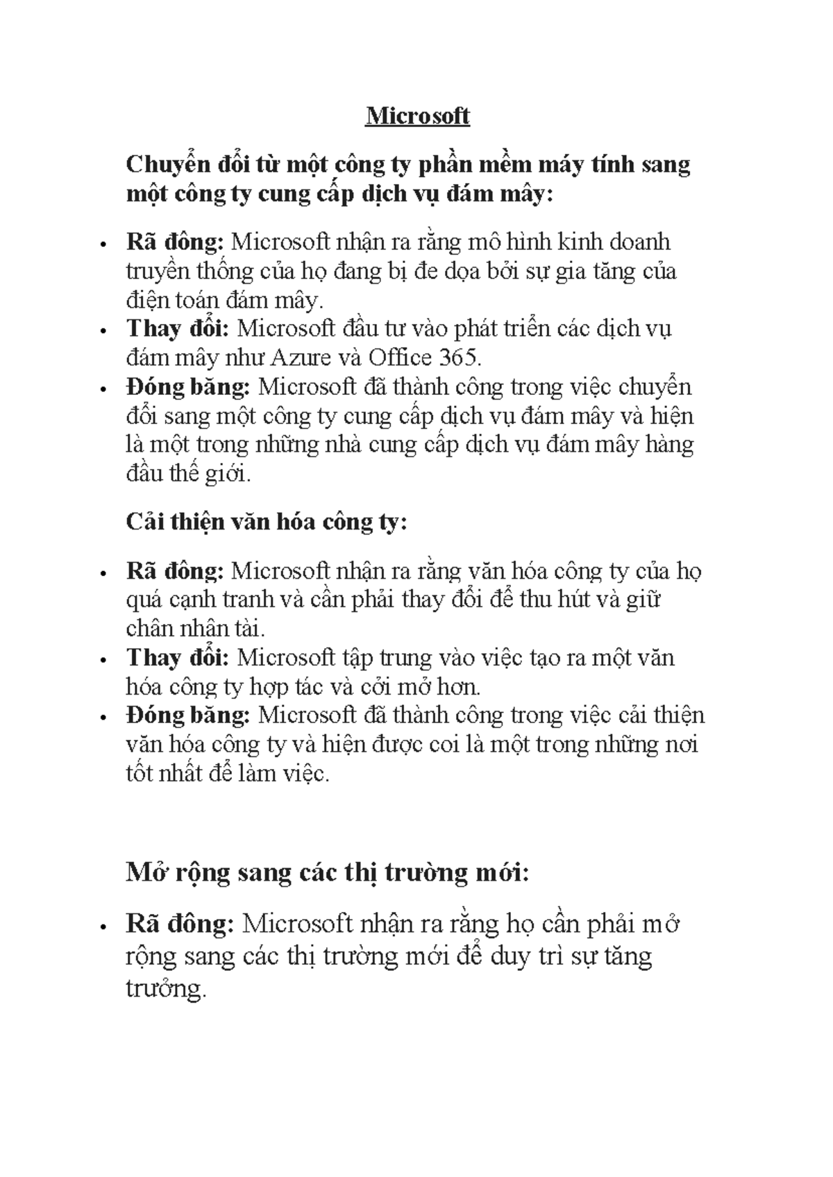 Công Ty Microsoft - i dont know - Microsoft Chuyển đổi từ một công ty ...