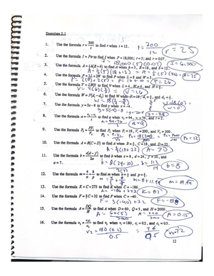 Quiz 3 - Quiz 3 - Math 1102 Math for Health Sciences Book 2 Chapter 1 ...