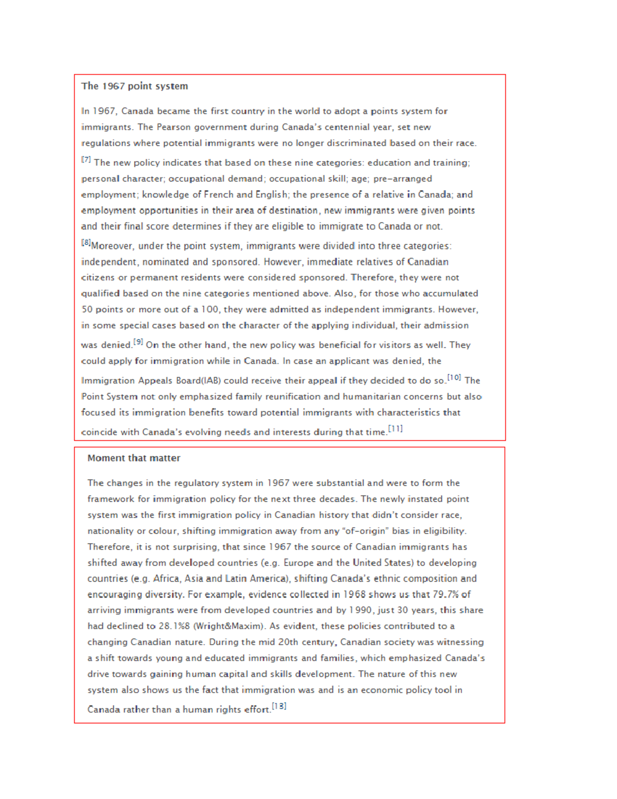 1967 Point System - Studocu
