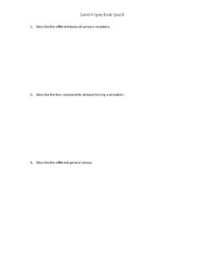 Level 4 Midterm Study Guide - Level 4 Midterm Study Guide 1. Engage ...