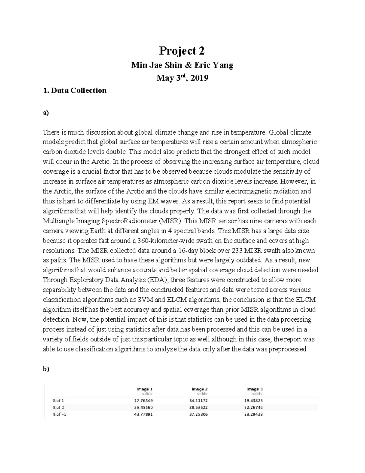 Project 2 - writeup - Lecture notes 5,6-8,1 - Project 2 Min Jae Shin ...