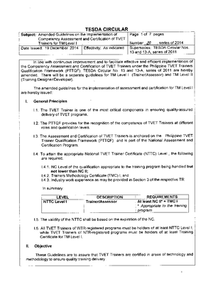 Pdfcoffee - reviewer - Electronic Product Assembly and Servicing NC II ...