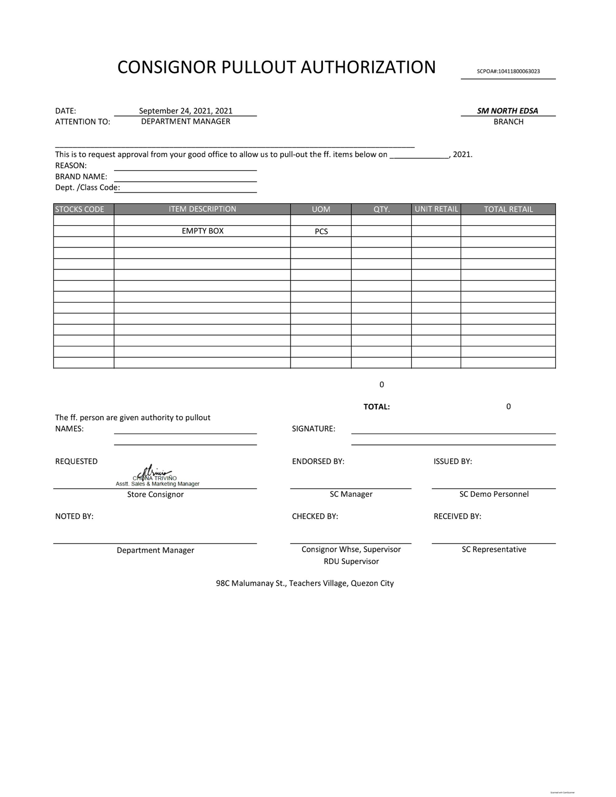 PULL OUT North EDSA - General Academic strand - Studocu