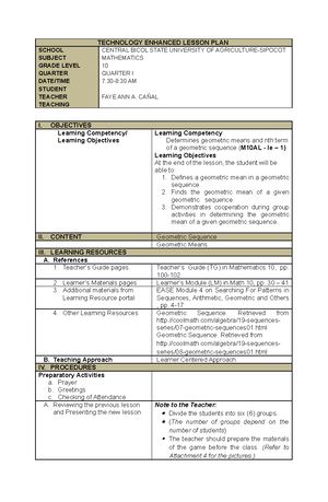 LAS AP2 - Learning Activity Sheet - Education - Studocu