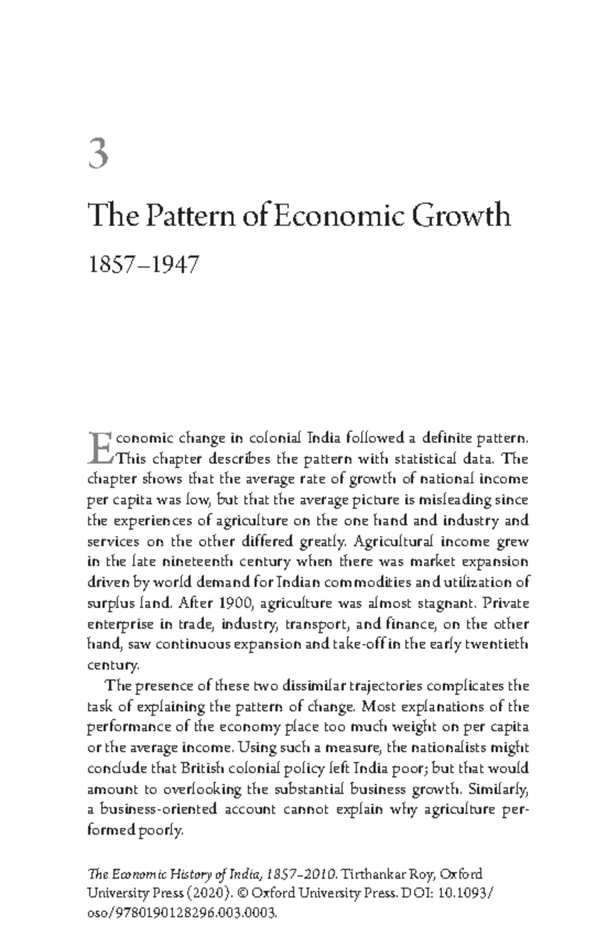 Tirthankar Roy - The economic history of India, 1857-2010 (2020, Oxford ...