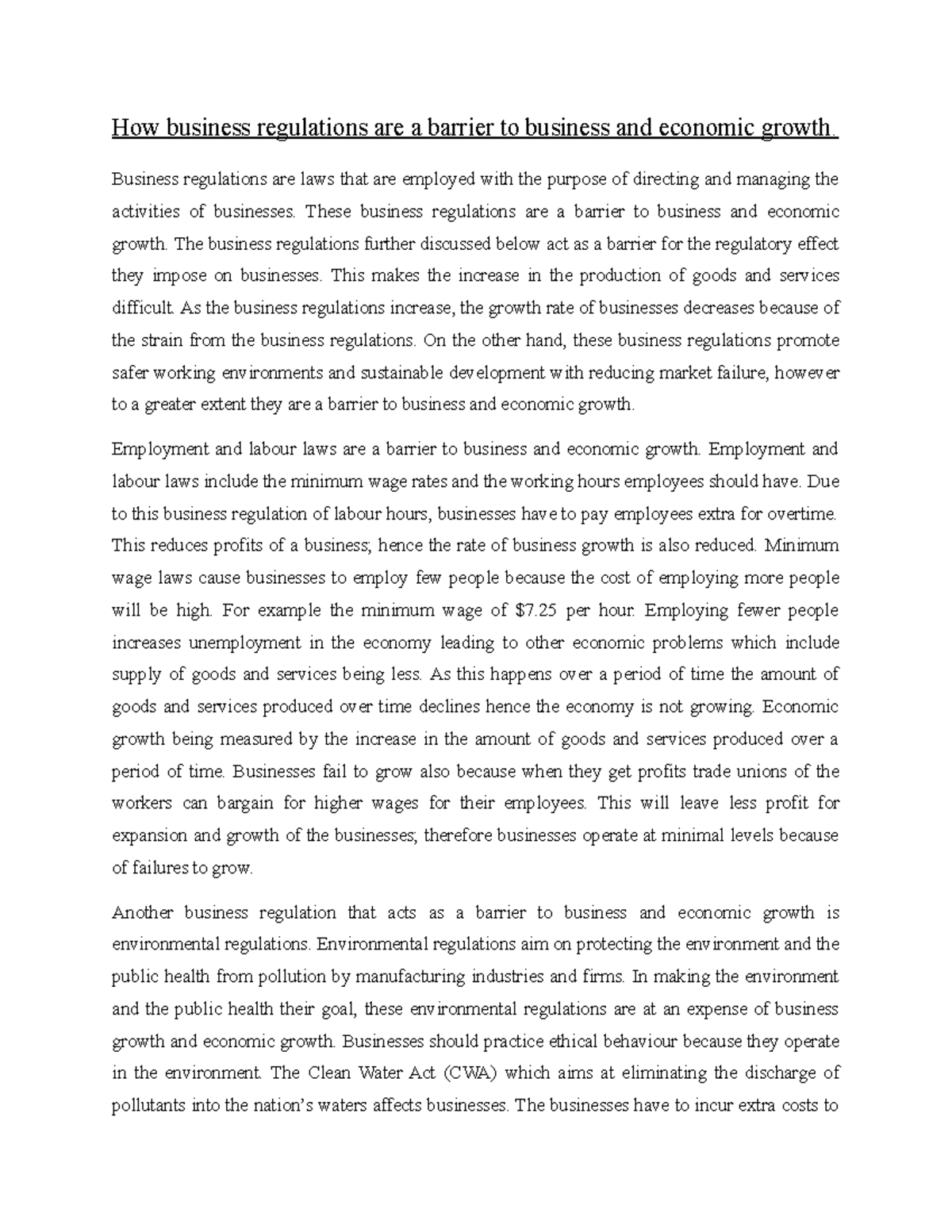 Michelle Sibanda Libertysparks How Business Regulations Are A Barrier To Business And Economic michelle-sibanda-libertysparks-how-business-regulations-are-a-barrier-to-business-and-economic