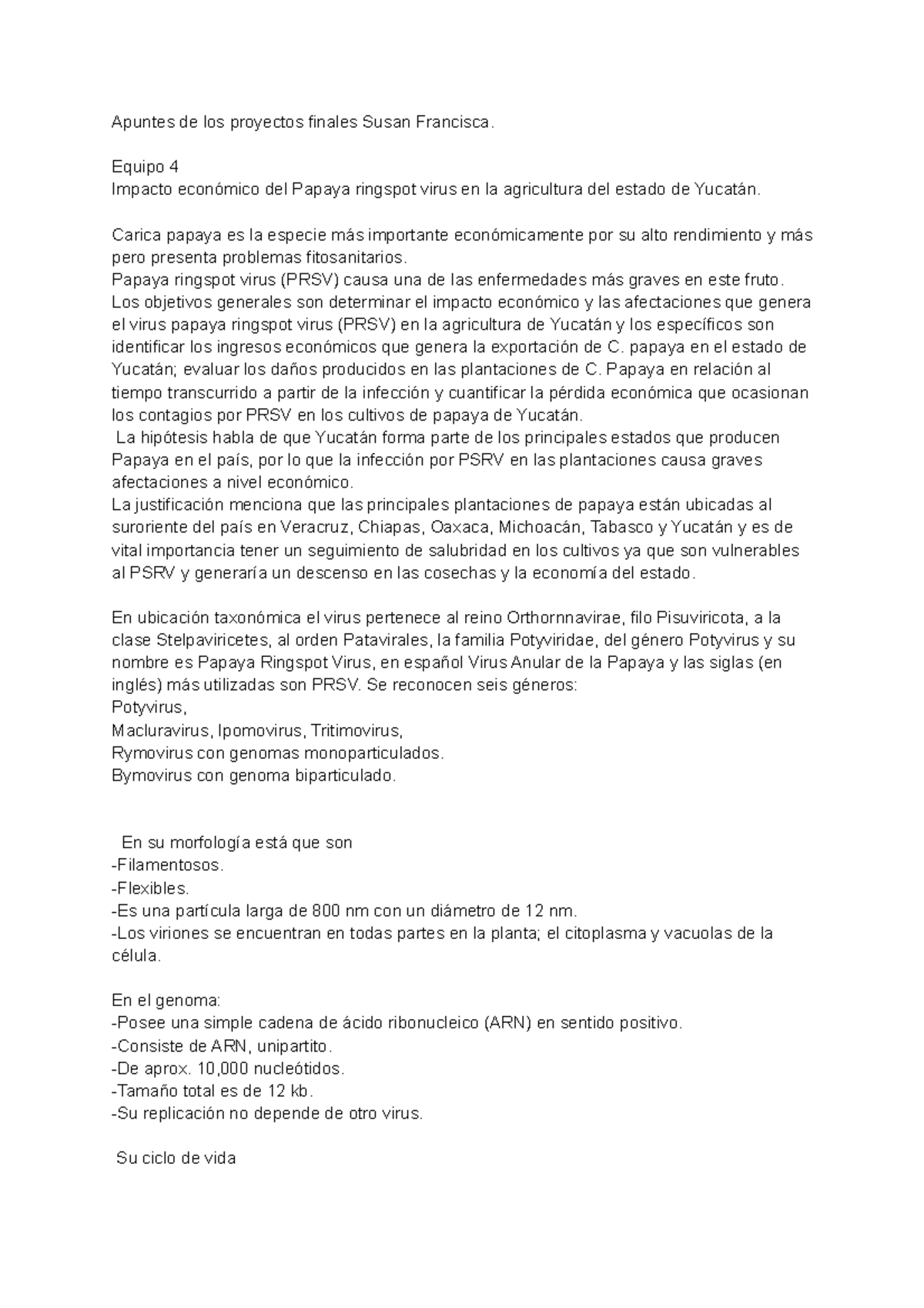 Apuntes de las presentaciones Susan Francisca - Apuntes de los ...
