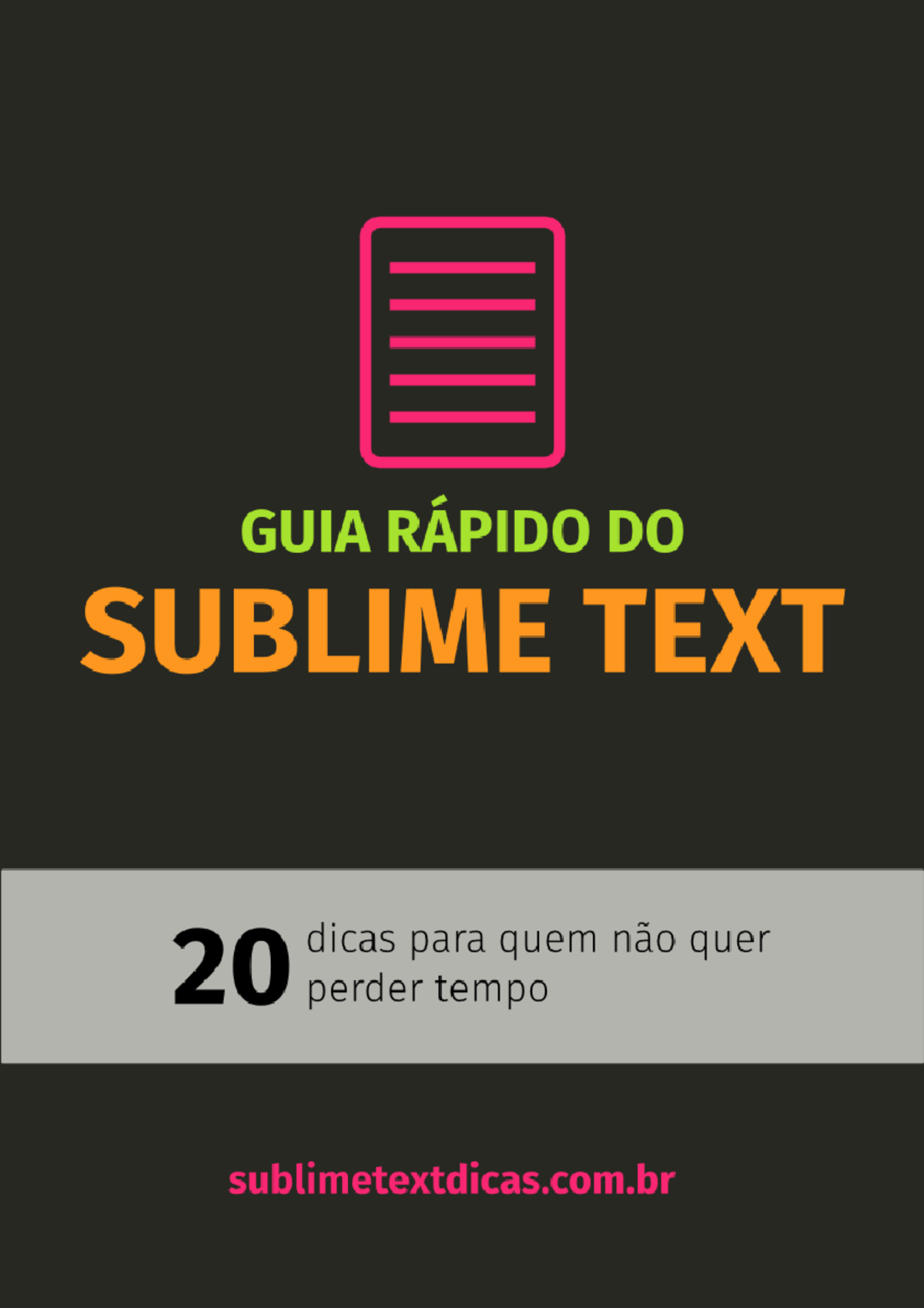 Guia-rapido-sublime - Guia-rapido-sublime - Guia Rápido do Sublime Text ...