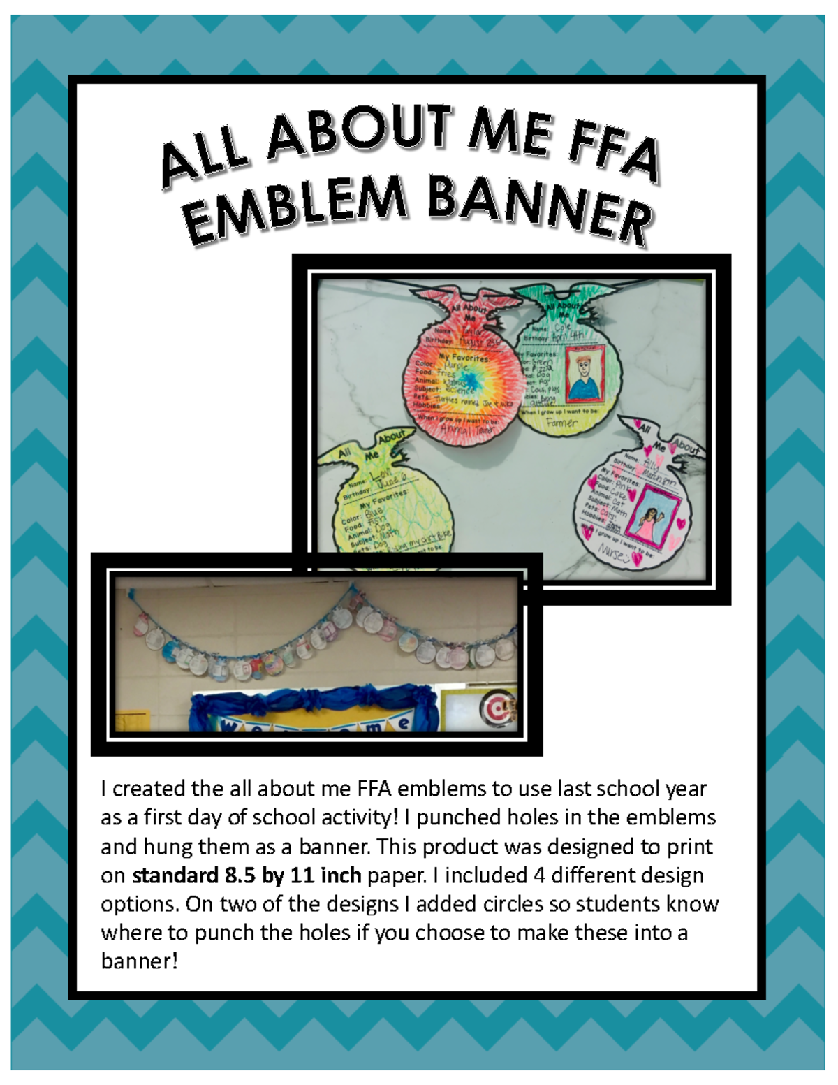 All About Me FFAEmblems-1 - ANSC 1003 - I created the all about me FFA ...