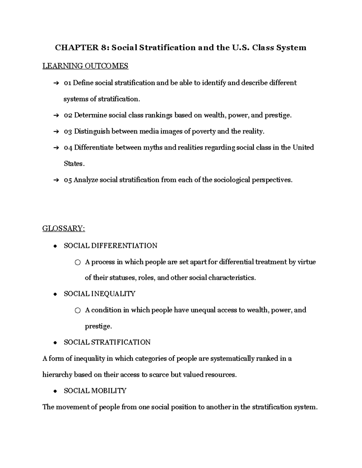 Chapter 8 Social Stratification and the U - Deprecated API usage: The ...