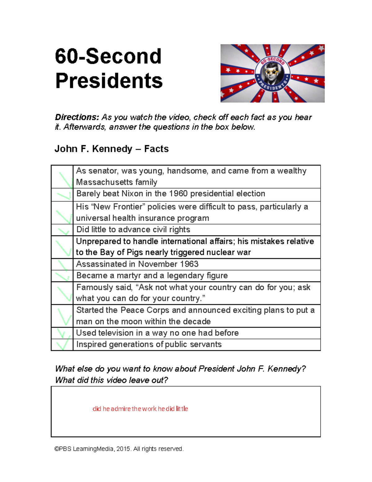 Savannah Gomez - John20F - ©PBS LearningMedia, 2015. All rights ...