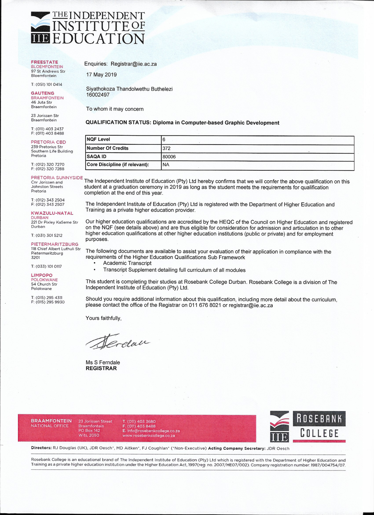 SAQA ID - ECON1012 - Studocu