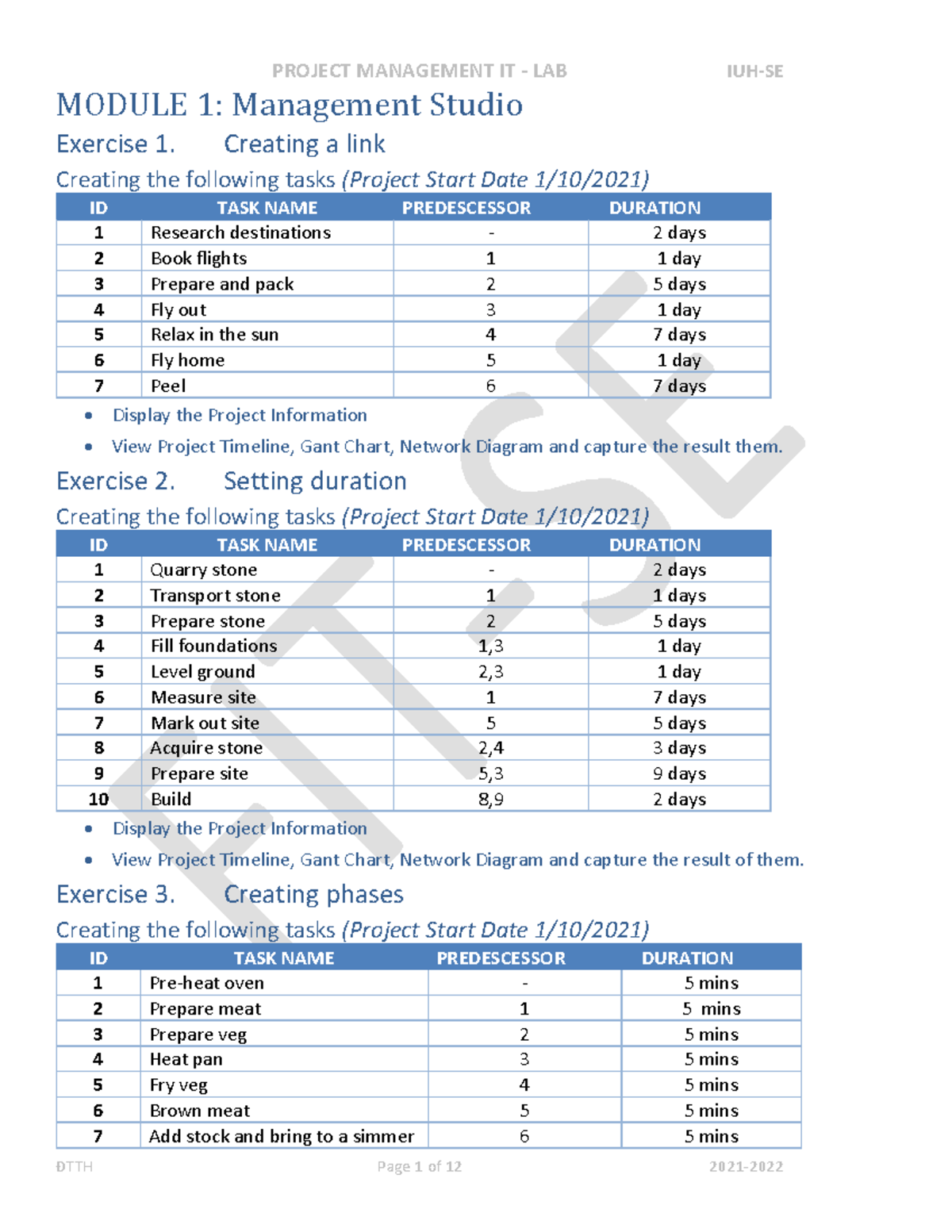 Module 1 3sdasd assdsd - MODULE 1: Management Studio Exercise 1 ...
