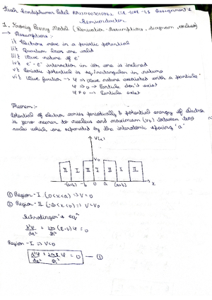 Session 7 SLO 1 - easy - 21PYB102J – Semiconductor Physics and Computational Methods Unit- I ...