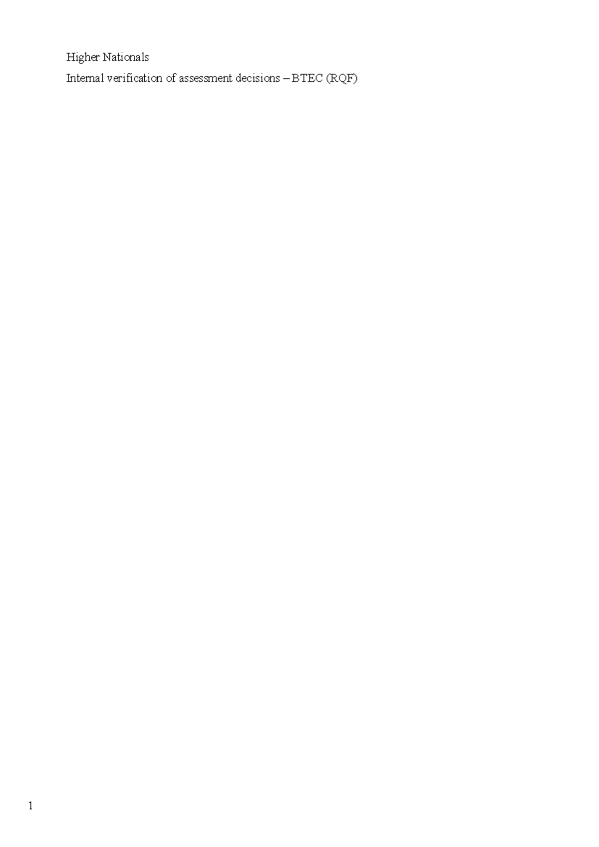 Professional practice assignment E160868 - Higher Nationals Internal ...