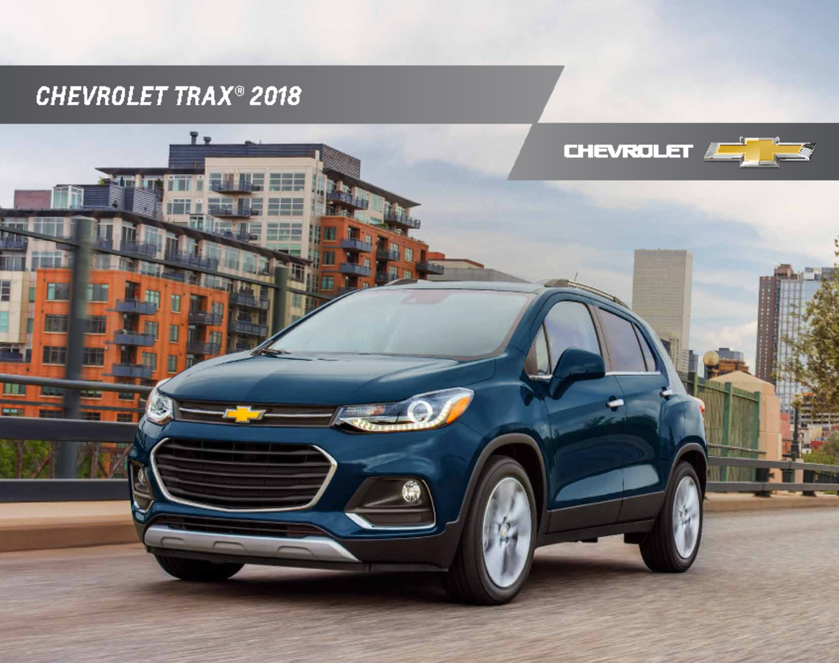 Trax2018 - CHEVROLET TRAX® COLORES EXTERIORES EQUIPAMIENTO ...