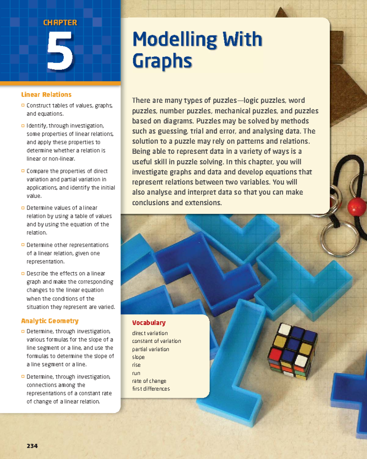 Modeling With Graphs - Vocabulary direct variation constant of ...