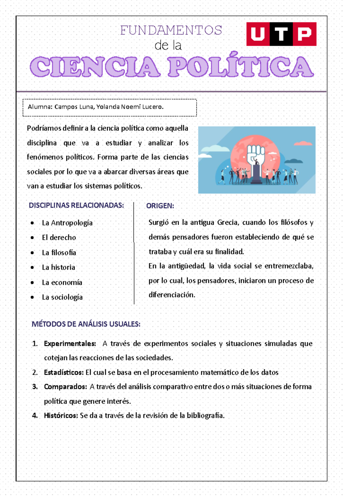 S02-T01 Análisis DE LA Lectura - FUNDAMENTOS de la Alumna: Campos Luna, Yolanda Noemi Lucero ...