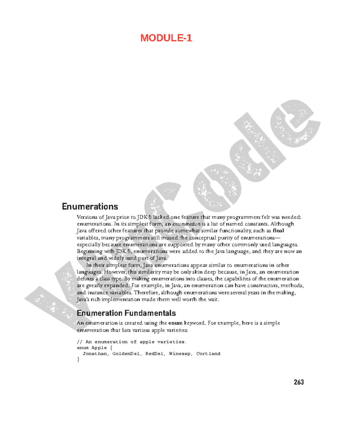 @vtucode - good - 12 CHAPTER 263 Enumerations, Autoboxing, and Annotations (Metadata ...