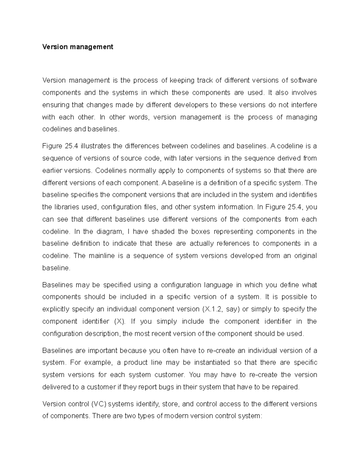 Version management - Version management Version management is the ...