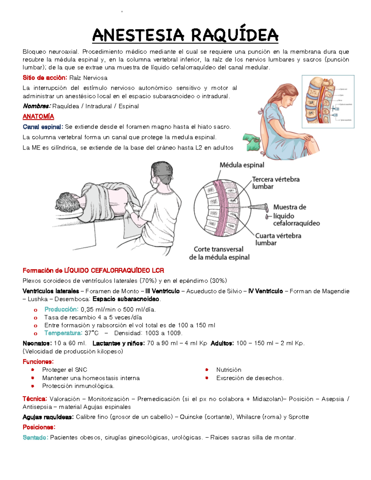 5. Anestesia RaquíDEA - Valerie Marianne Soruco Vera Grupo 1O ANESTESIA ...