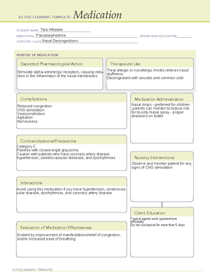 System Disorder MI 1 - Myocardial infarction template - ACTIVE LEARNING ...