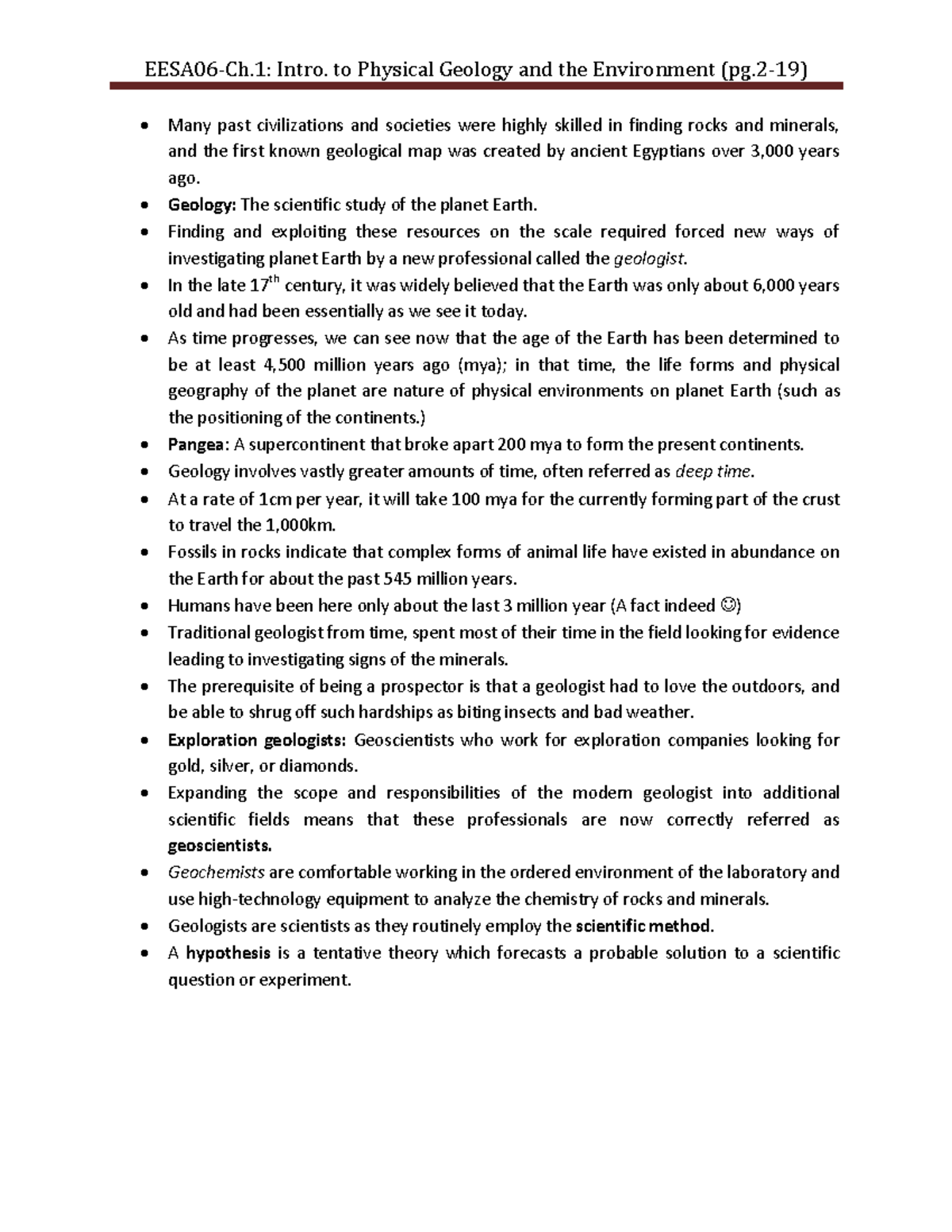 Eesa06 Ch1notes Notes Many Past Civilizations And Societies Were Highly Skilled In Finding