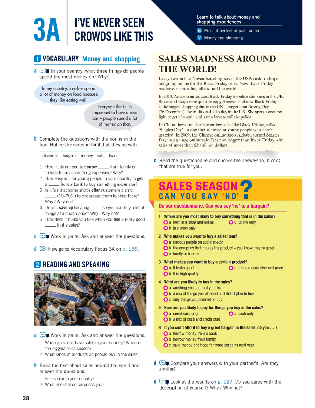 654631626 Student Book Week 3 2 - Learn to talk about money and 3A ...