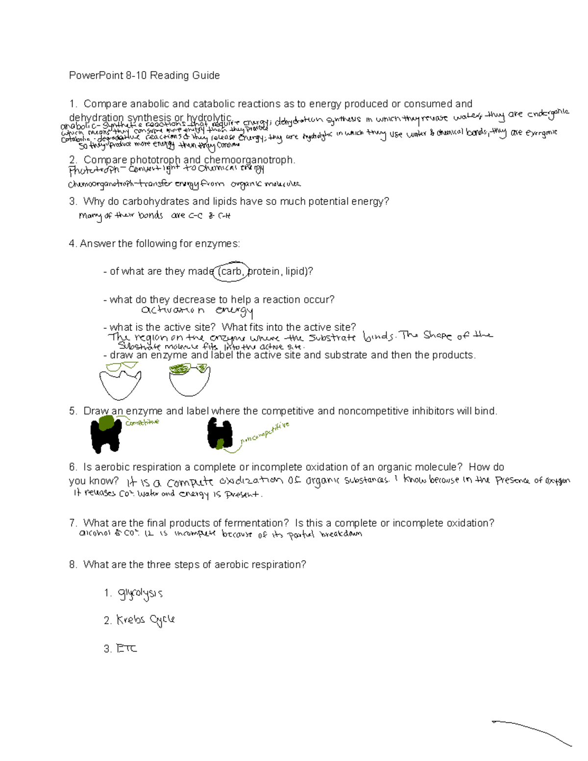 Power Point 8-10 Reading Guide - 3RZHU3RLQW 5HDGLQJ *XLGH - Studocu