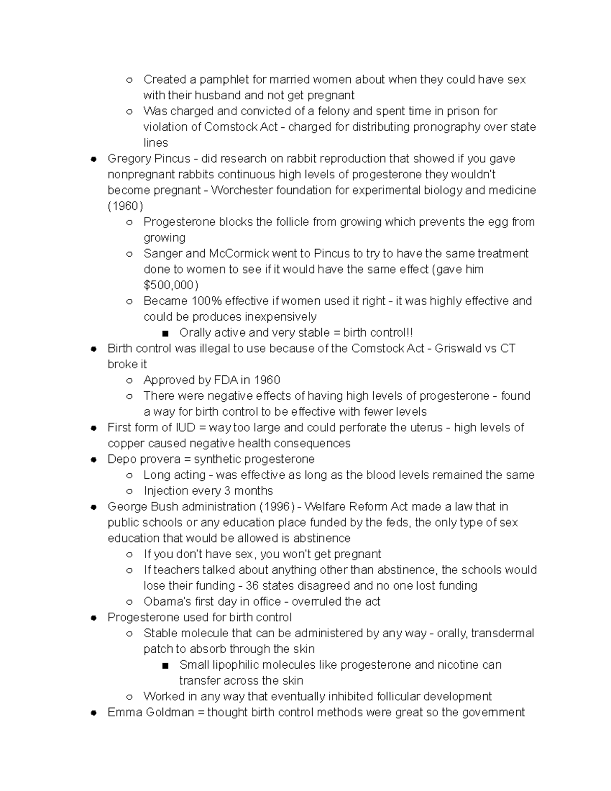 ANSC 3122 Exam One Study Guide 2 - Created a pamphlet for married women ...