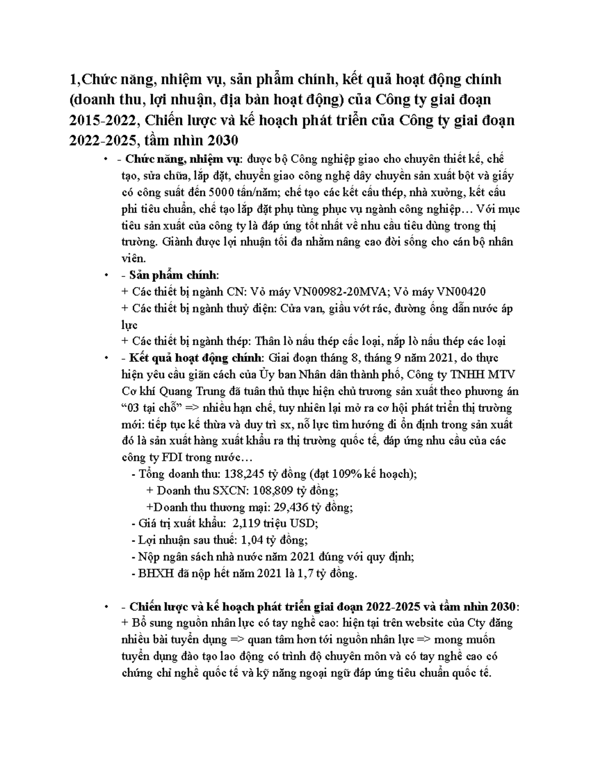 15-Vi Anh Đức - ghgff - 1 ,Chức năng, nhiệm vụ, sản phẩm chính, kết quả ...