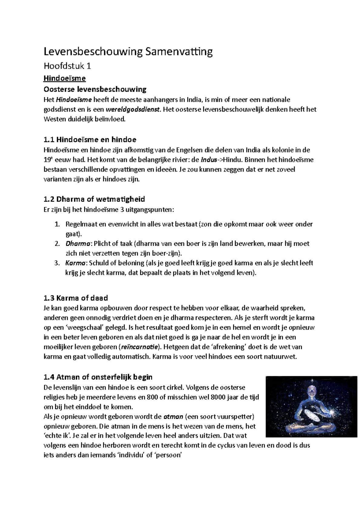 Levensbeschouwing Samenvatting Paragraaf 2 - Levensbeschouwing ...
