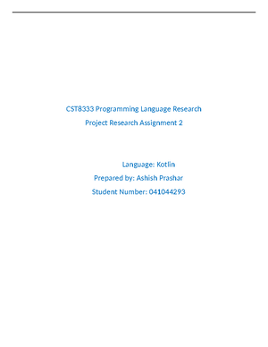 CST8276 Lab 4 - User Security Roles and Privileges - Purpose: In this week's lab, you will ...