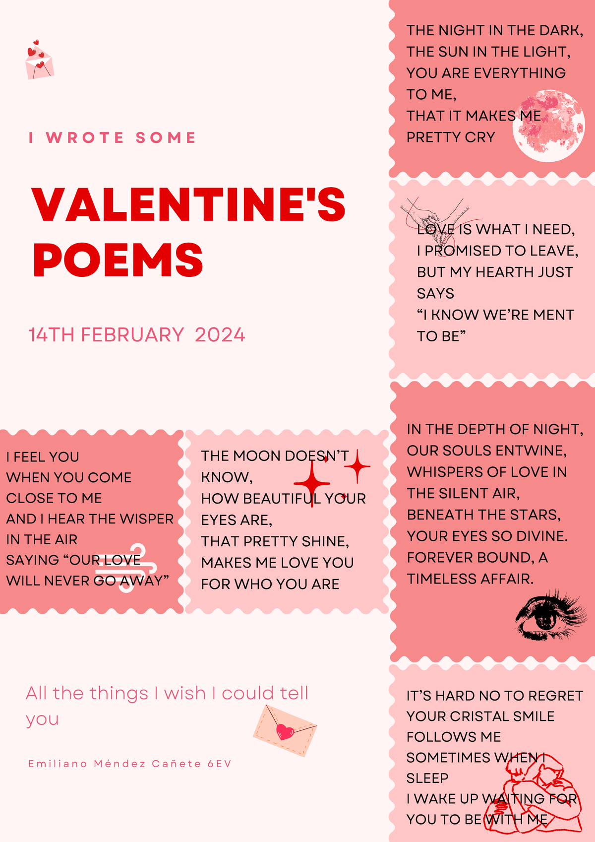 Valentine's poems - VALENTINE'S POEMS I W R O T E S O M E 14TH FEBRUARY ...