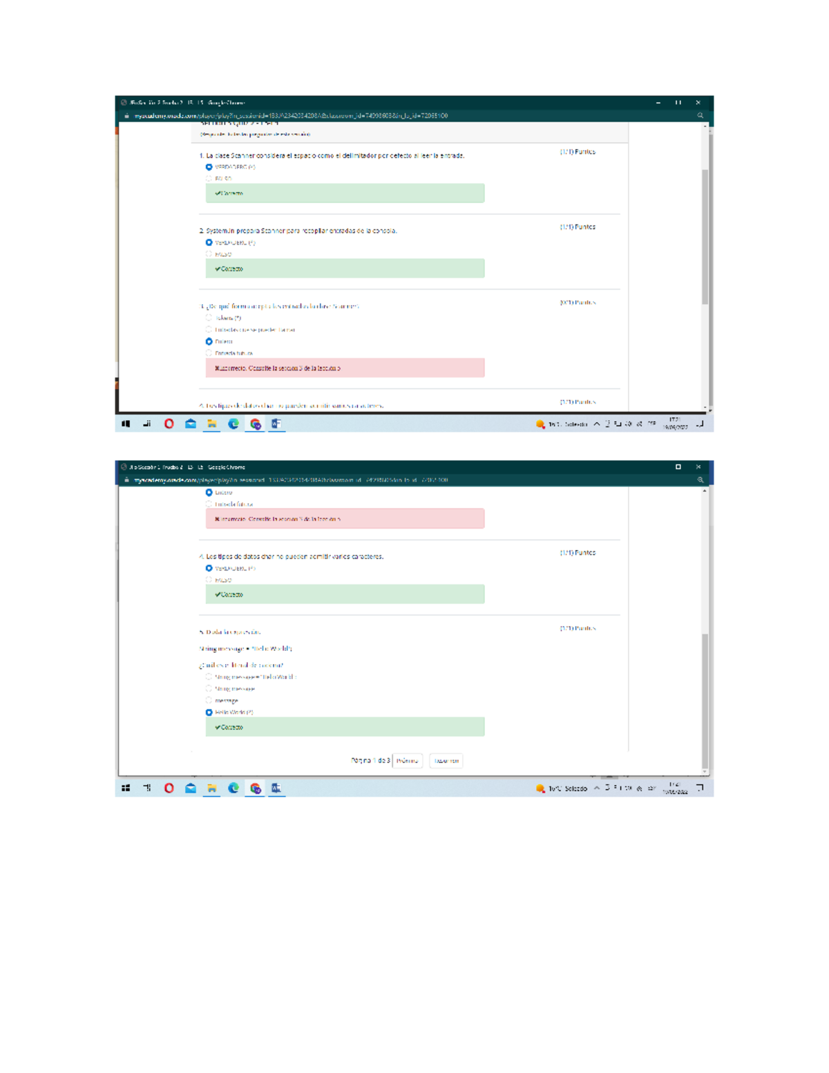 Seccion 3 - examen de oracle academy - Base de datos - Studocu