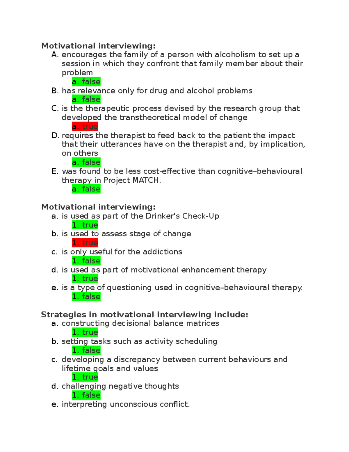Motivational Interviewing - encourages the family of a person with ...