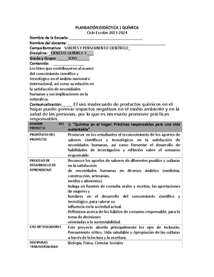 Actividad 3 modulo 15 - 29-5- Actividad Integradora “La química de los ...