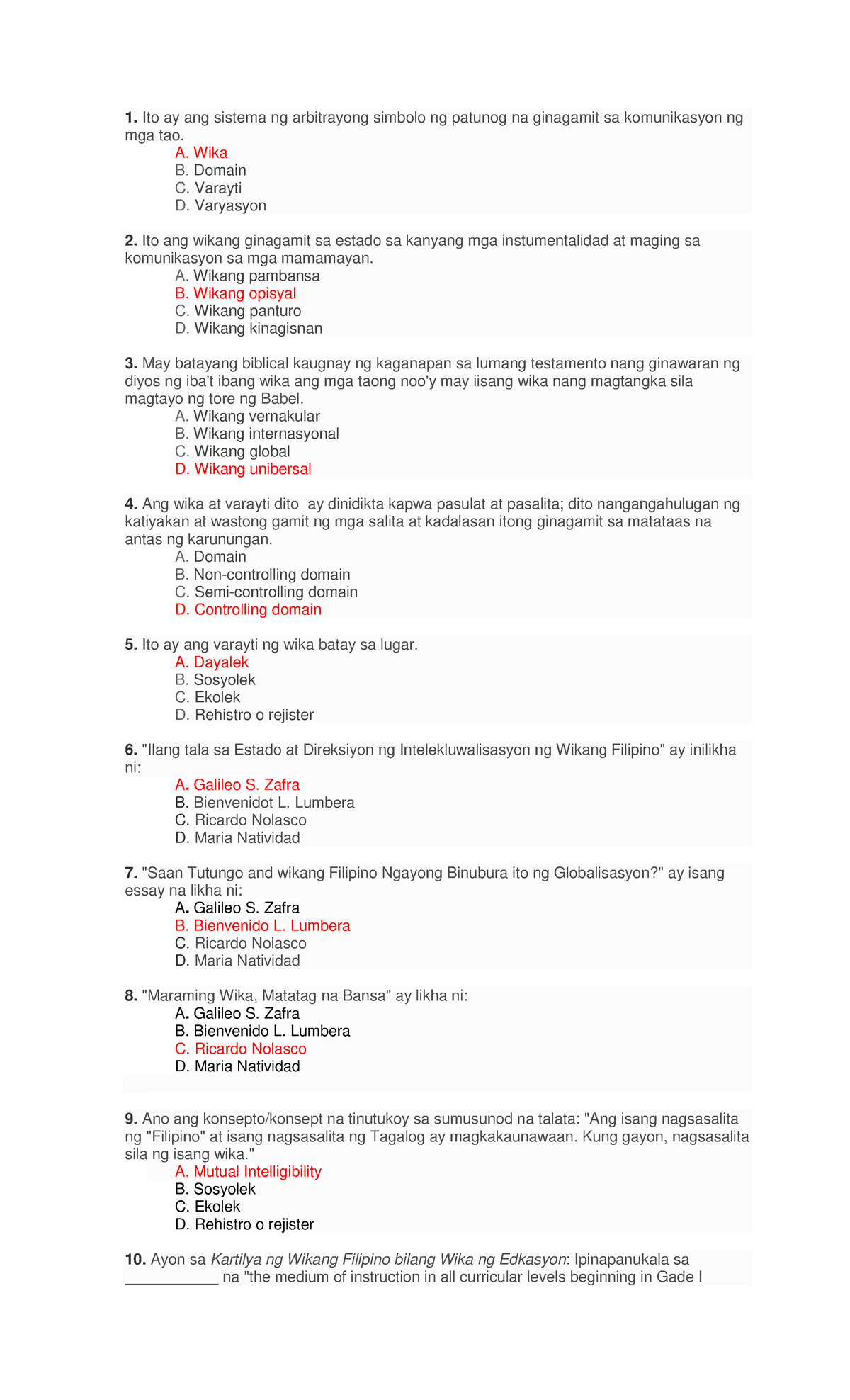Wika-at-komunikasyon compress sa kolehiyo - 1. Ito ay ang sistema ng ...