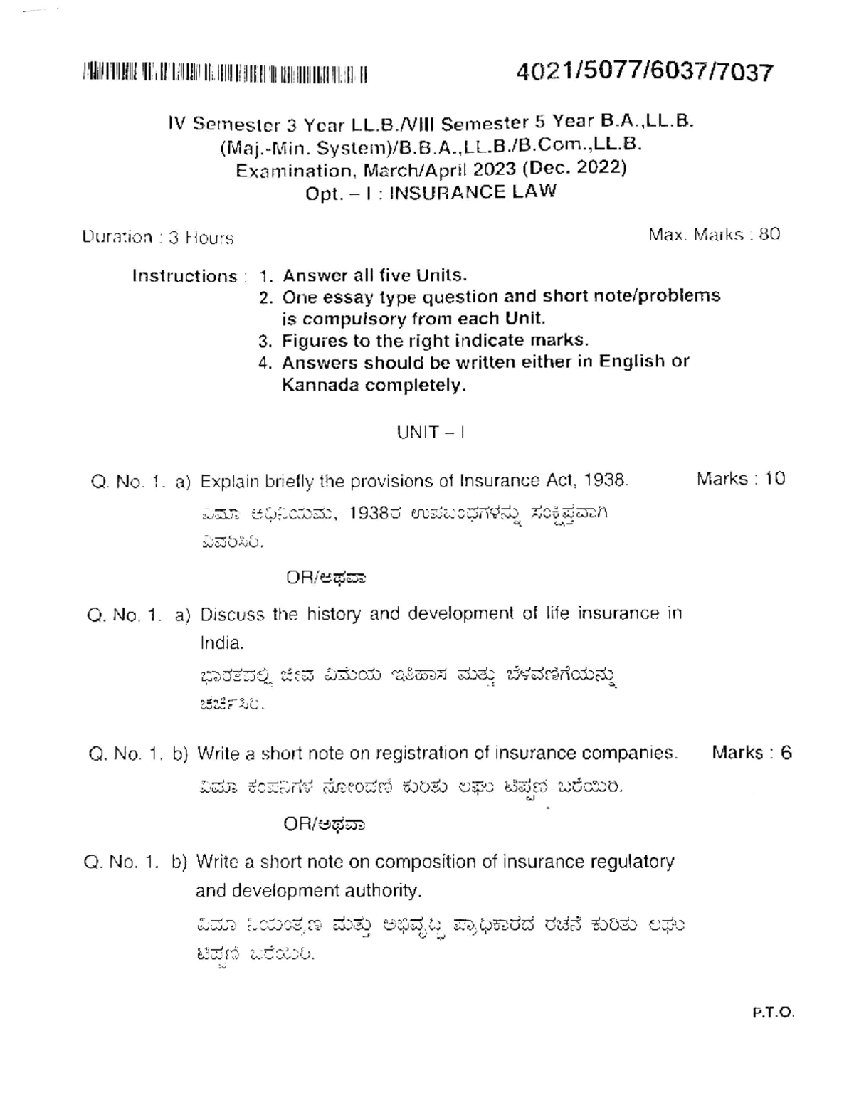 Doc 06-03-2023 10-30-21-1 - Kslu 4th sem - Studocu