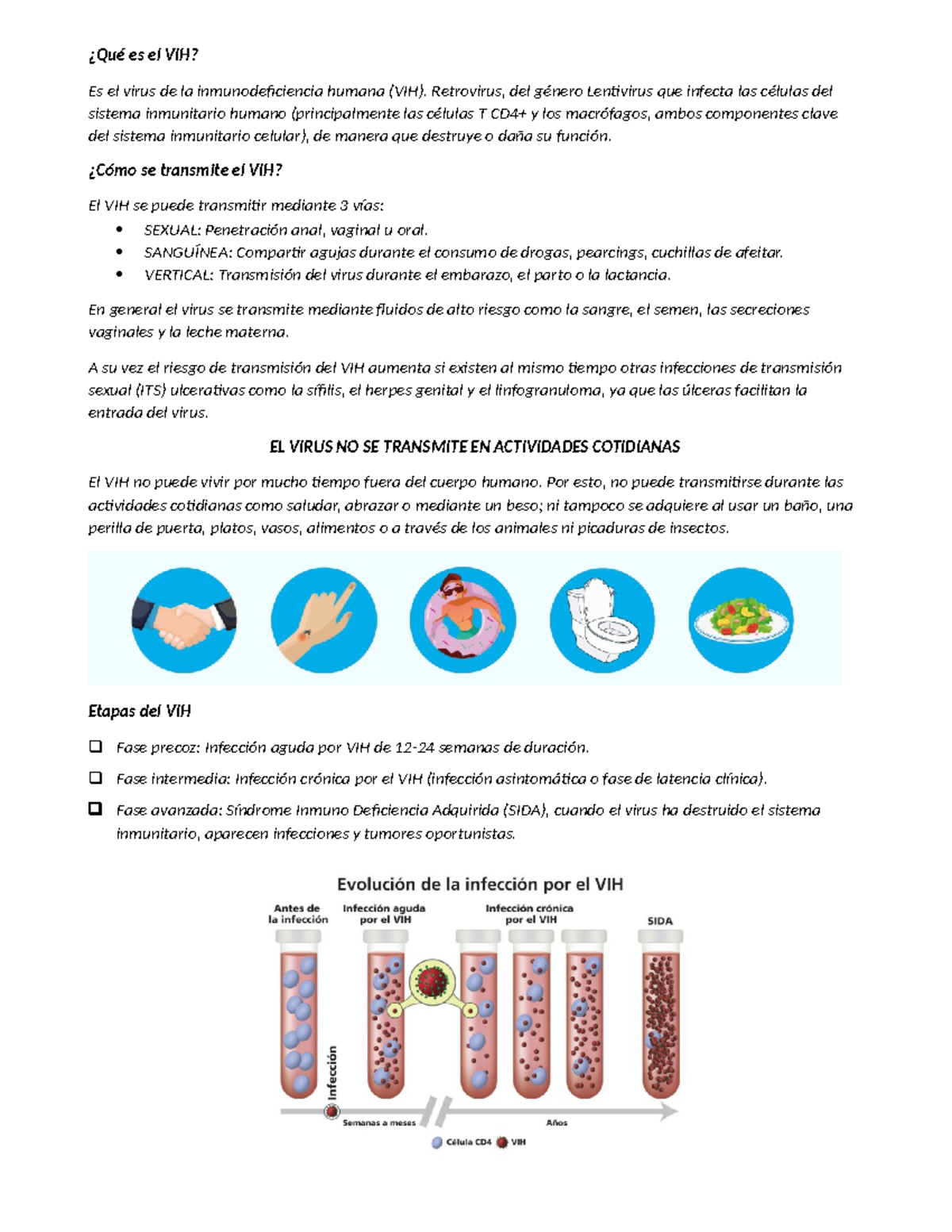 VIH Informativo - ¿Qué es el VIH? Es el virus de la inmunodeficiencia ...