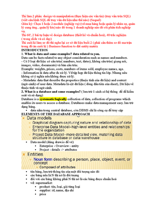 Lab 01- DDL - wdjqp[ld - LAB PRACTICING 01 – DDL I. CREATING Write a ...