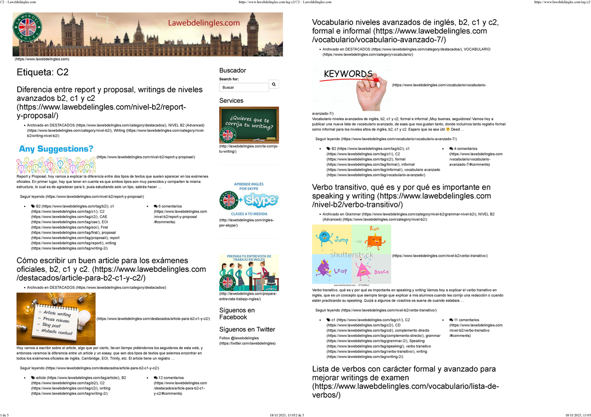 C2 – Laweldelingles - juai - (lawebdelingles) Etiqueta: C Diferencia ...