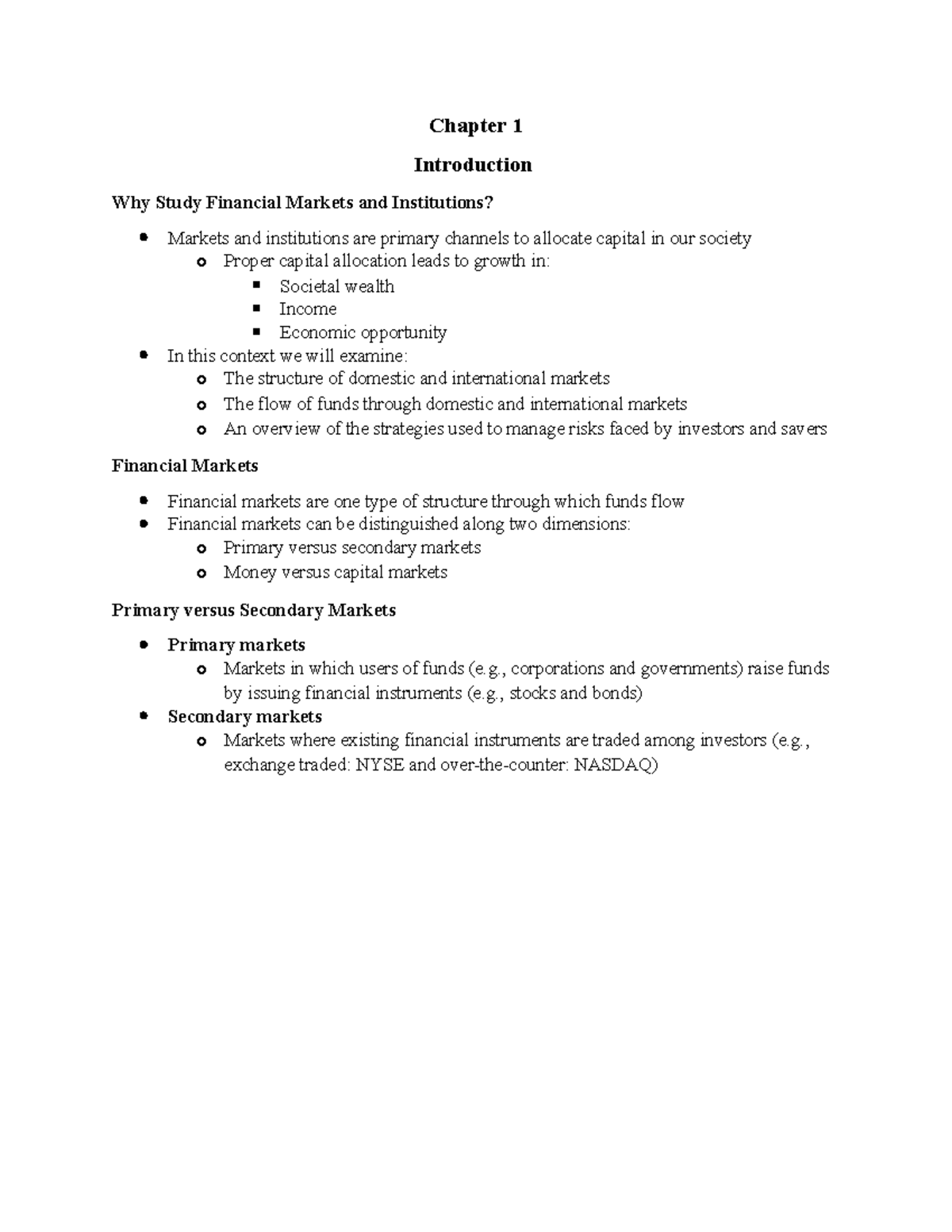 Ch 1 Introduction - Lecture notes 3 - Chapter 1 Introduction Why Study ...
