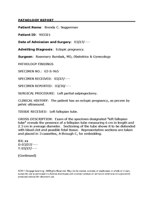 Assignment 9 - Medical Transcription - Report 13, Internal Medicine ...