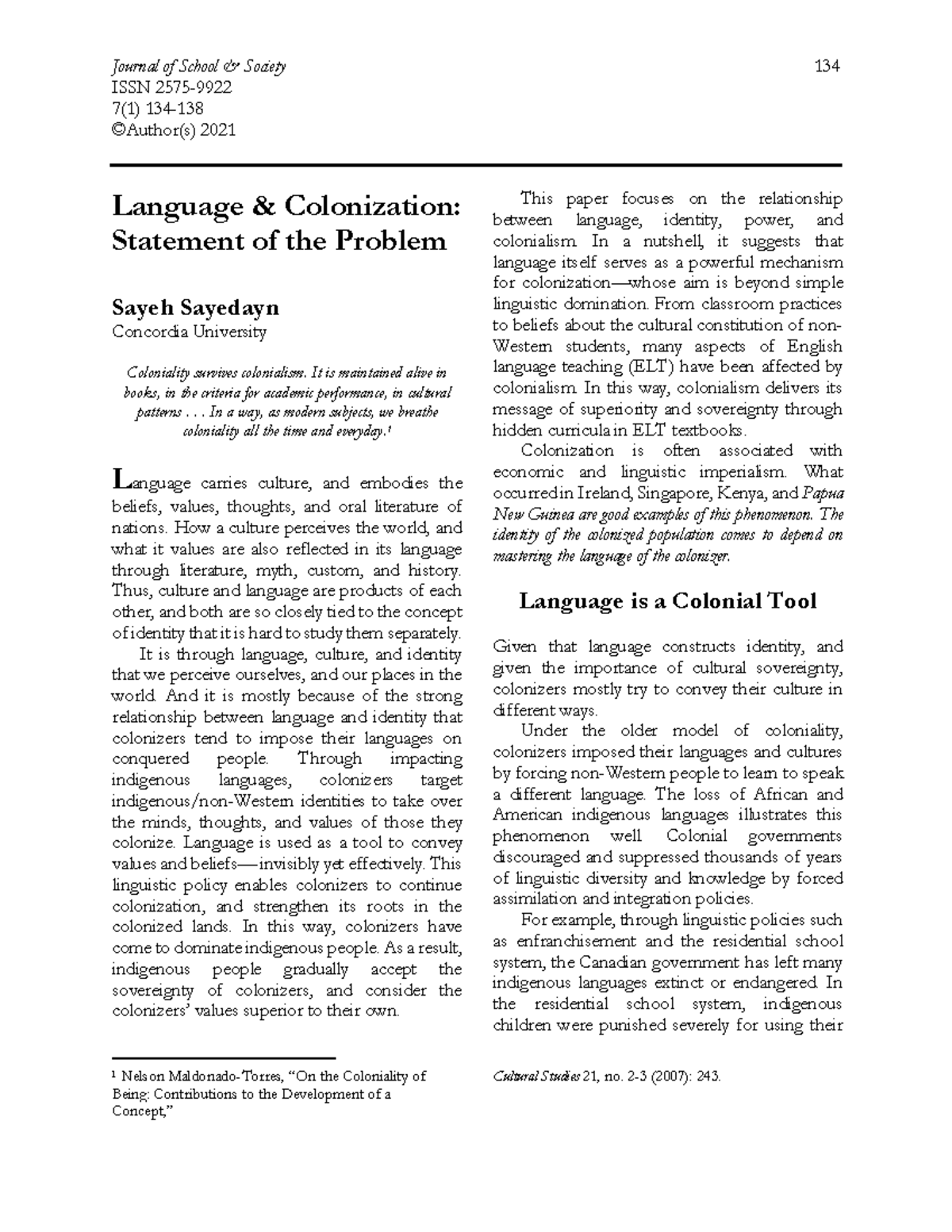 15 - I hope it will help - ISSN 2575- 7(1) 134- ©Author(s) 2021 ...