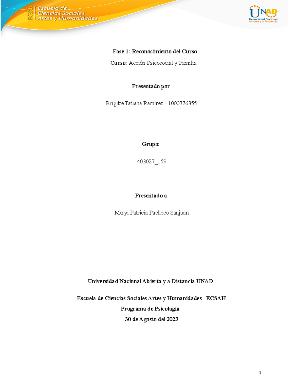 Fase N°1-Brigitte Ramirez – 159 - Fase 1: Reconocimiento del Curso ...