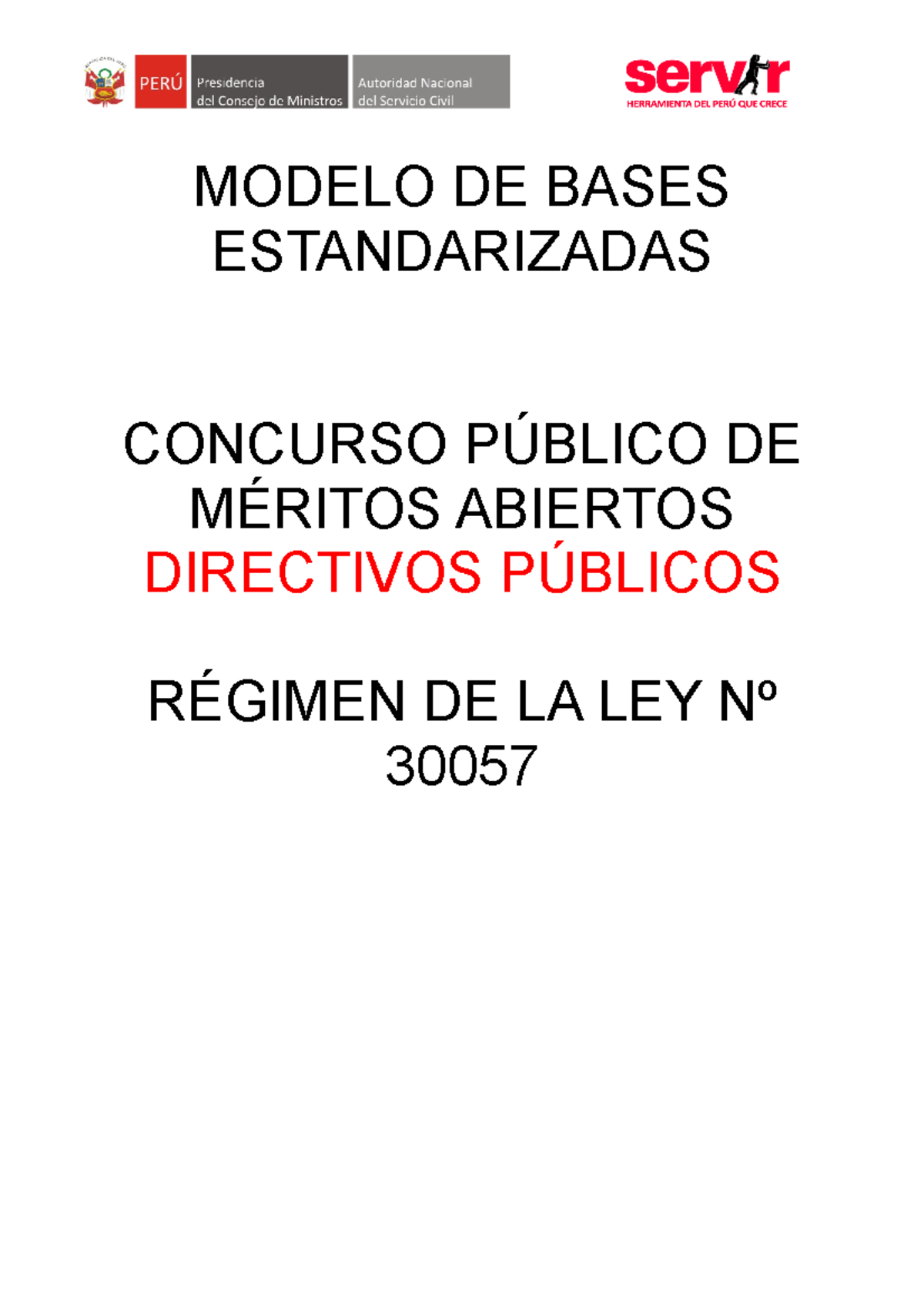 Anexo 03A-1 Modelo DE Bases Estandarizadas CPM GPO SER DP - MODELO DE ...