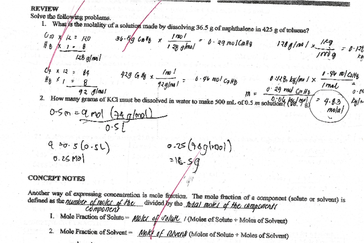 CHEM Practice 5 - Chemistry - Studocu