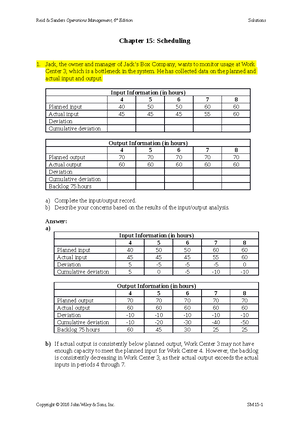 Chapter 6 Statistical Quality Control - Chapter 6: Statistical Quality ...