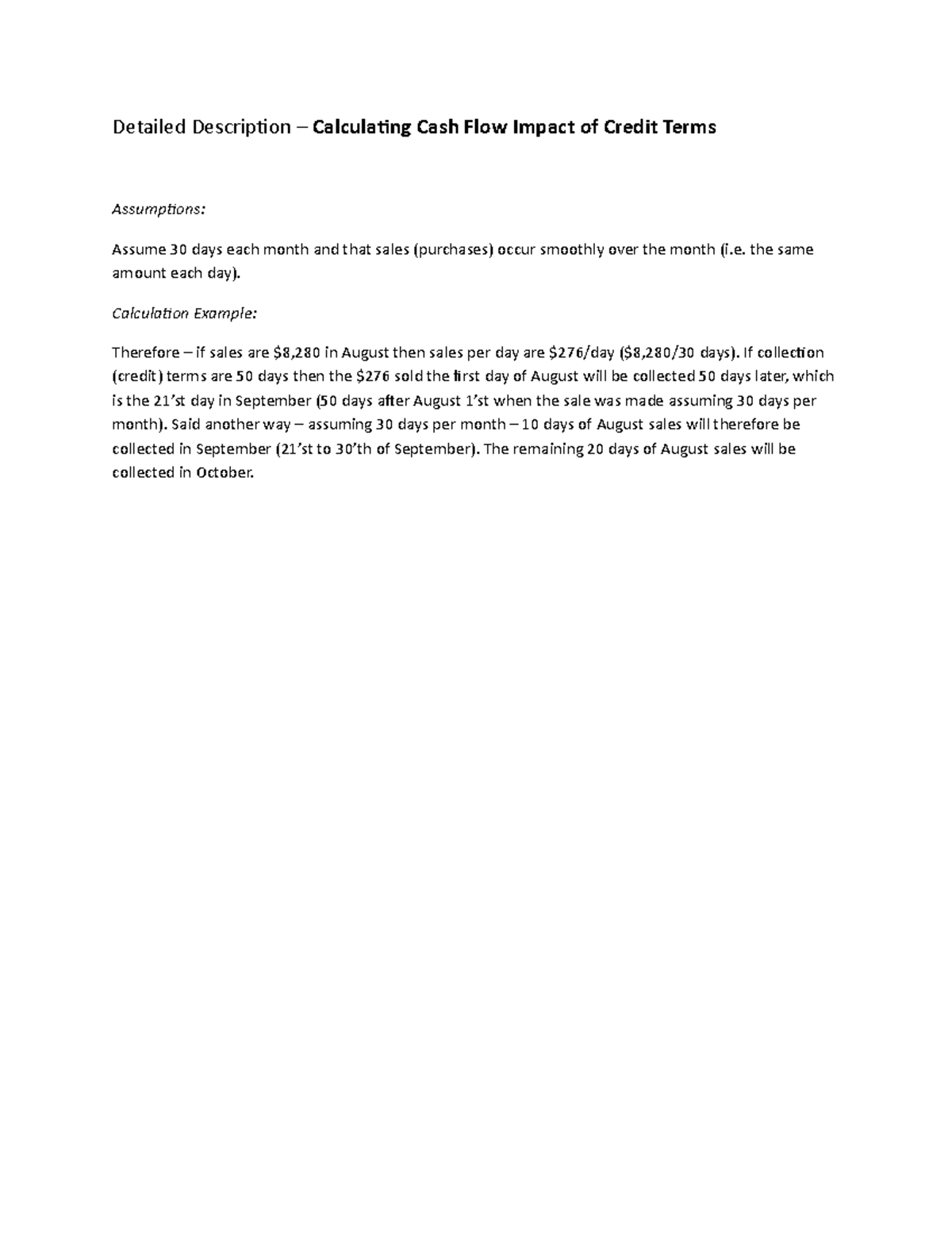 Financial management Terms explanation - Detailed Description ...